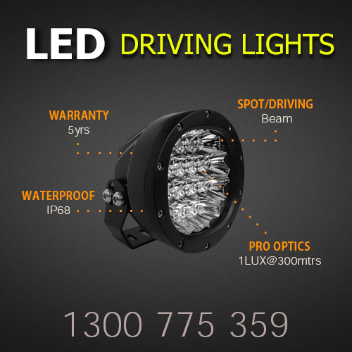 5 Inch LED Driving Lights and Spotlights for Sale in Australia.