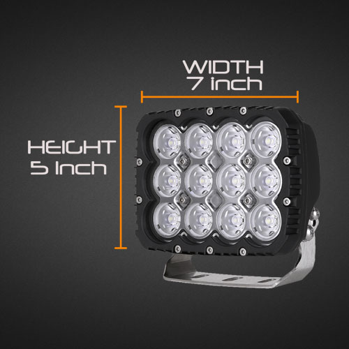 5x7 Inch LED Work Lights | Pro Vision Lighting