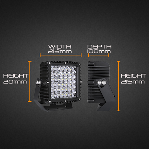 8 Inch LED Work Lights | Pro Vision Lighting