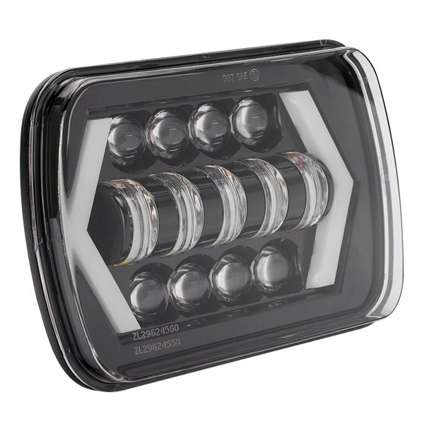Trekker 5x7 Inch LED Headlights | Pro Vision Lighting