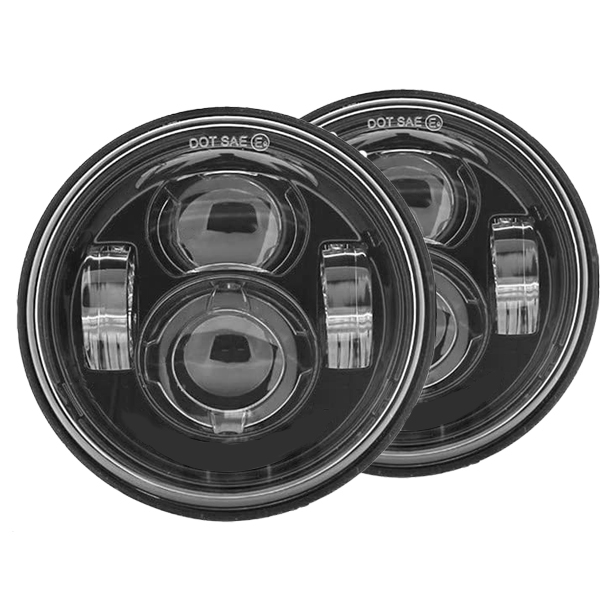 Fat Bob LED Headlights - 2008-2017 FXDF , FXDFSA, FXDFSE