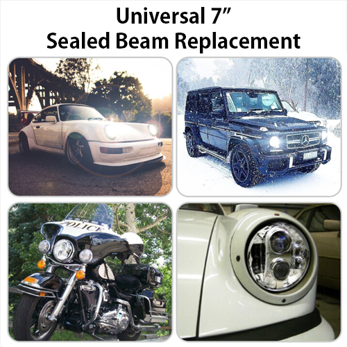 ADR Approved 7 Inch LED Headlights - Pro Series G3.