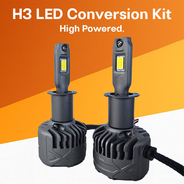H3 LED Headlight Globes | High-Quality & Affordable